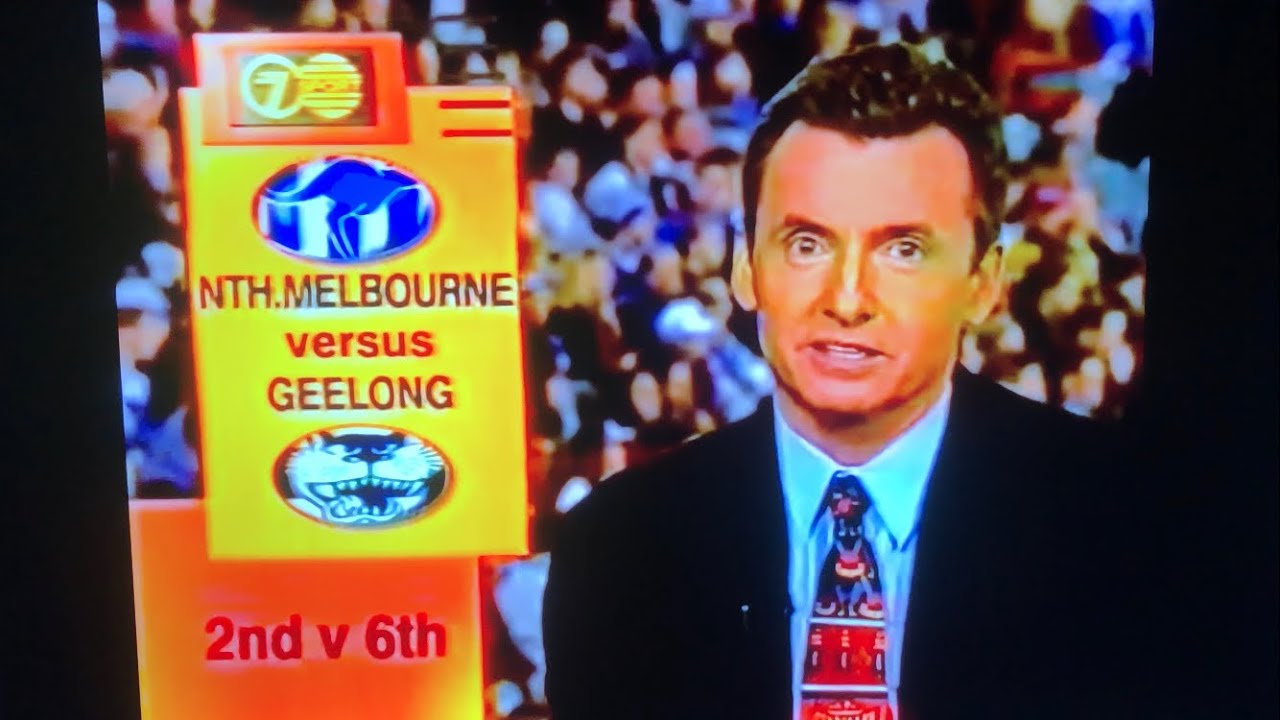 Channel Seven AFL Friday Night Football North Melbourne vs Geelong ...