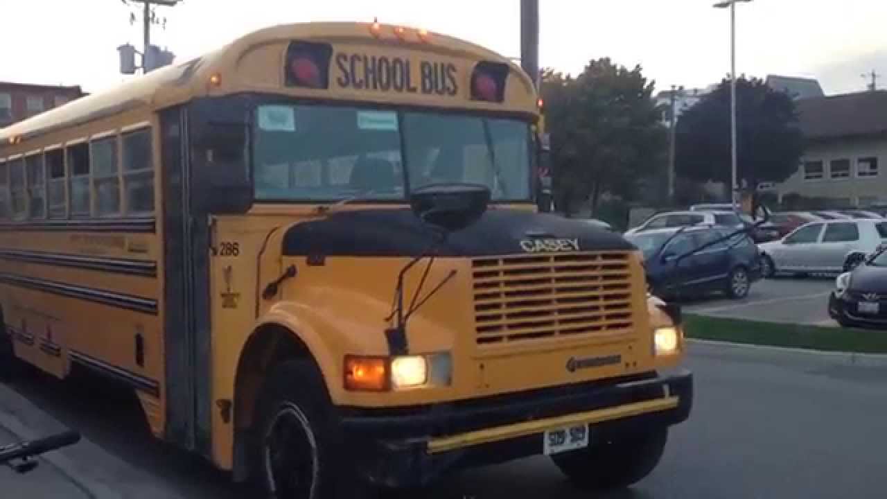 2001 Blue Bird International 3800 DT466E School Bus - YouTube