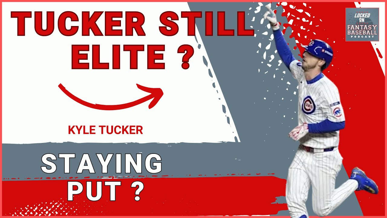 Kyle Tucker and Kyle Schwarber FREE AGENT predictions SHOCK fantasy ...