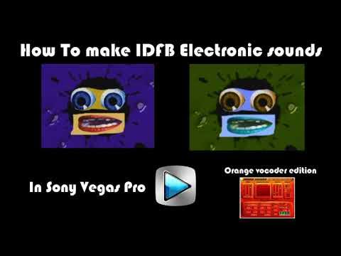 How To Make IDFB Electronic Sounds Effects On Sony Vegas Pro (Orange Vocoder Edition) - YouTube