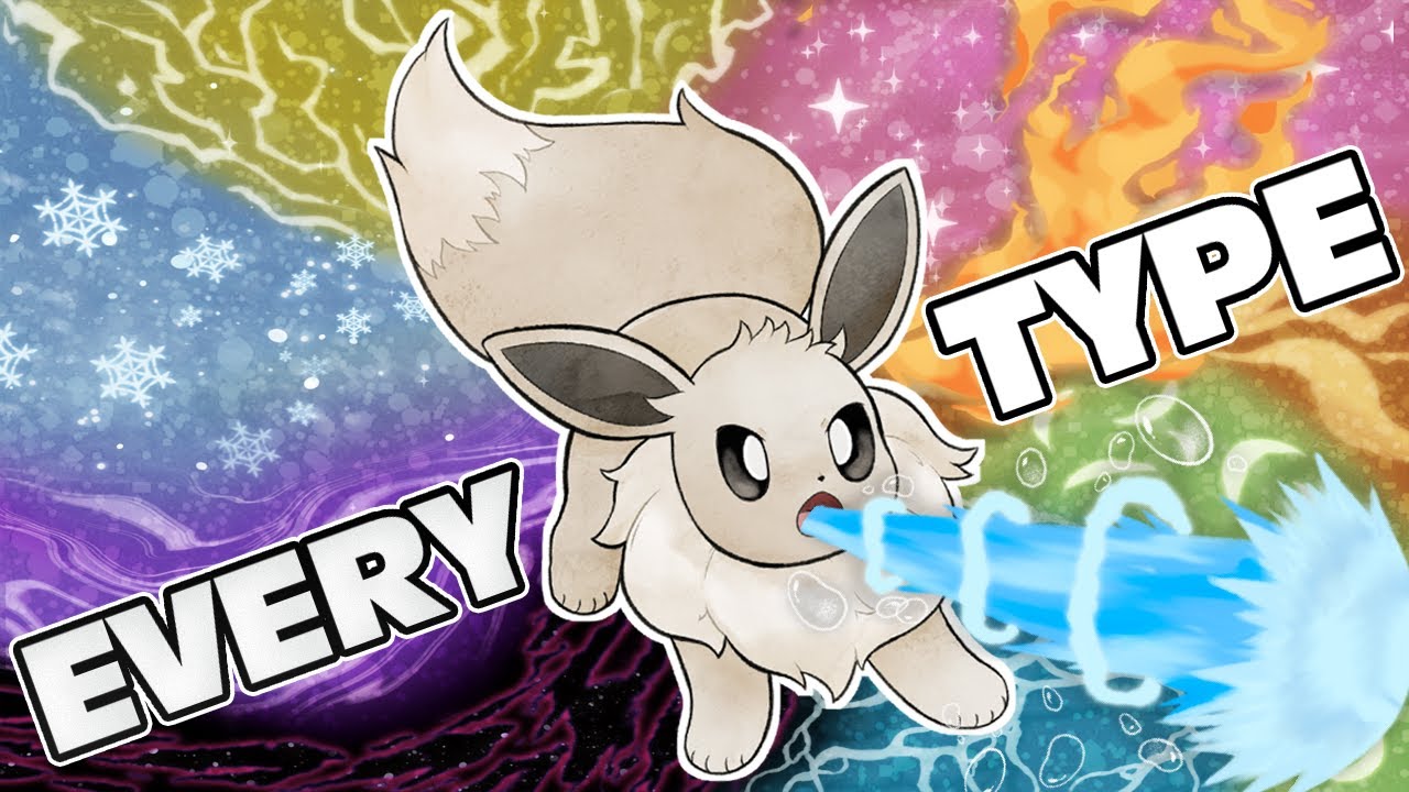 How I made an Eevee with EVERY Element - YouTube