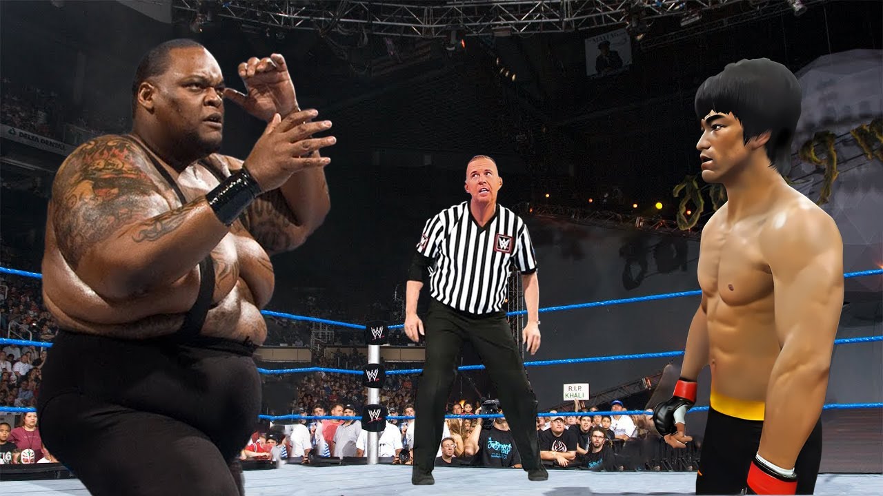 Full Match - Big Daddy V vs Bruce Lee - WWE Match 2024 - YouTube