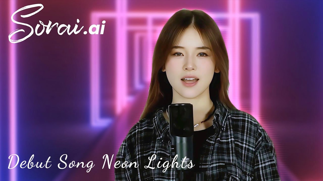 【Debut Song NEON LIGHTS】Original Pop Song From AI singer Fiona - YouTube