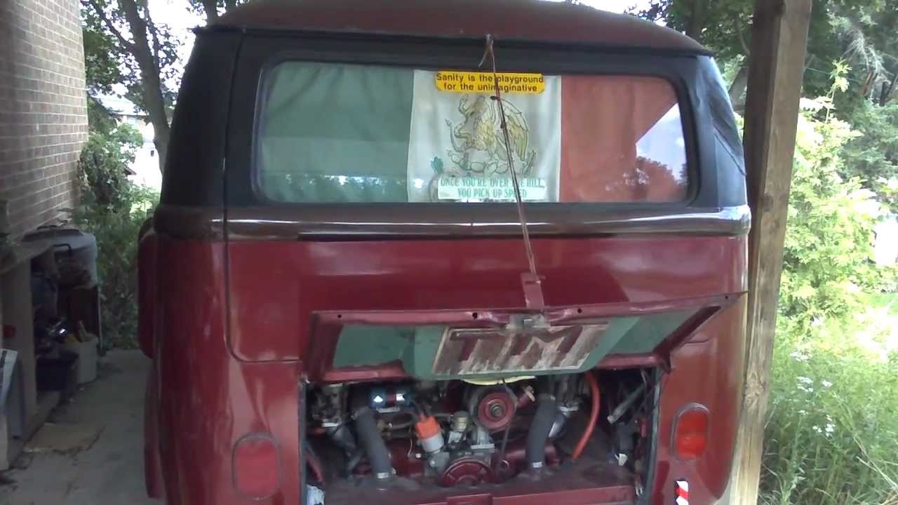 65 vw camper van - YouTube