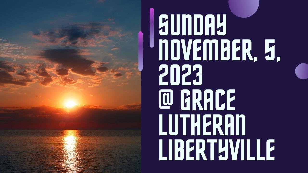 Sunday November 5, 2023 - YouTube