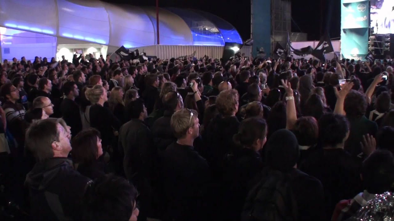 New Zealand National Anthem - Rugby World Cup Final 2011 - All Blacks ...