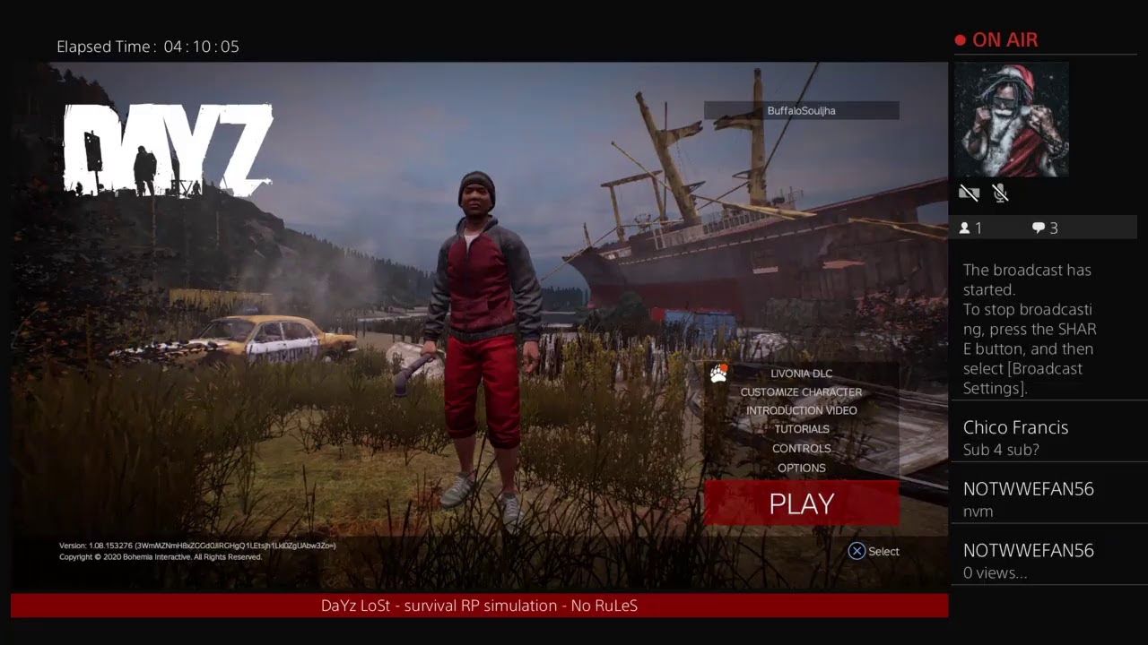 DaYz LoSt - survival RP simulation - No RuLeS - YouTube