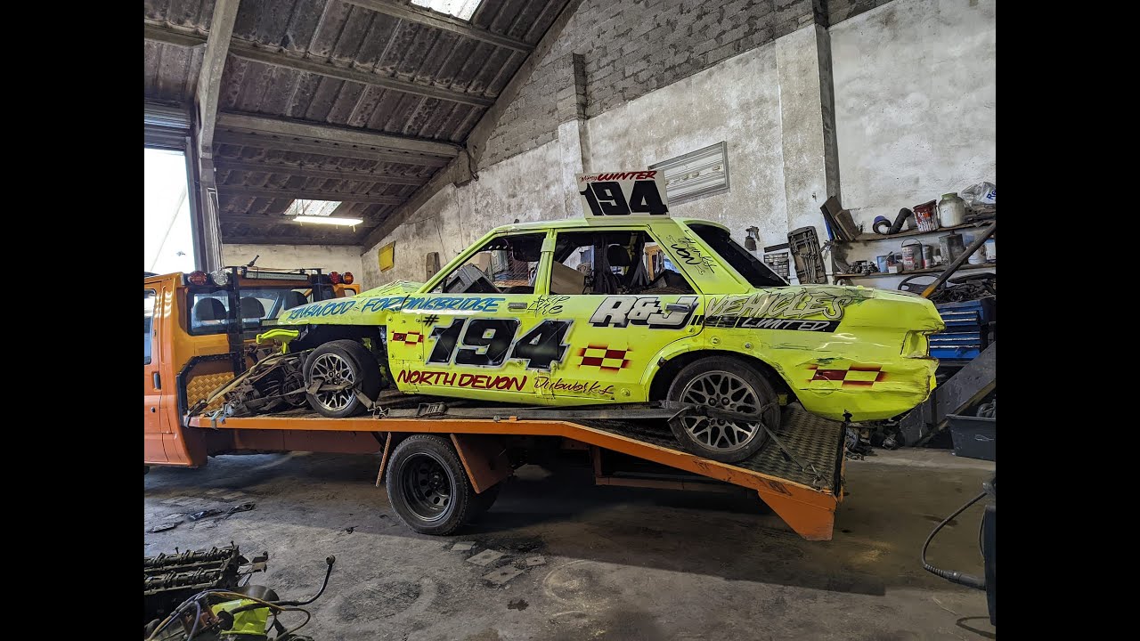 194 Mikey Winter Unlimited Bangers Heat 2 At South West Bangers - YouTube