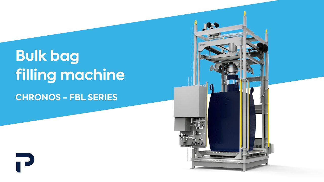 Bulk bag filler for flakes, granules, pellets, and powders | FBL Series ...