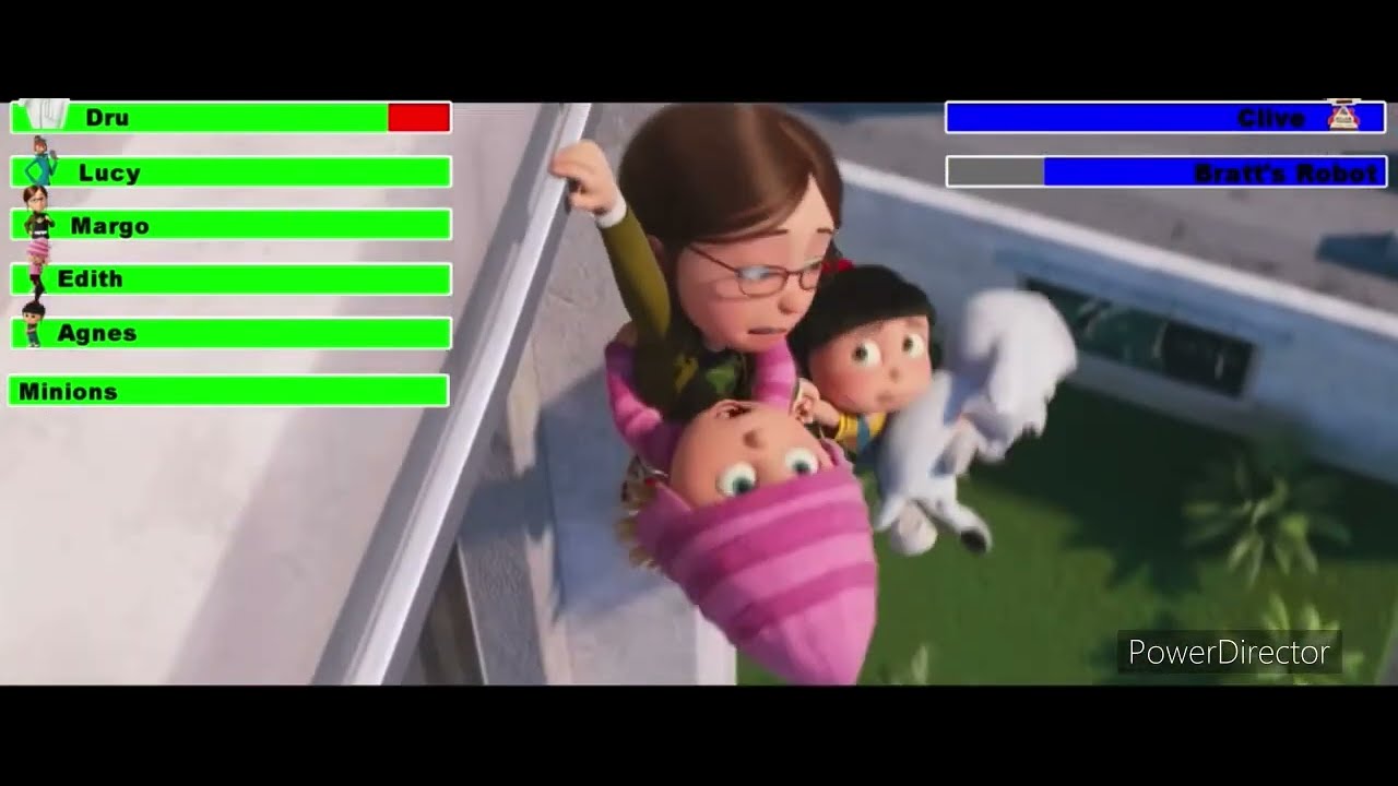 Despicable me 3 final battle with healthbars 2/2 crossover (remake ...