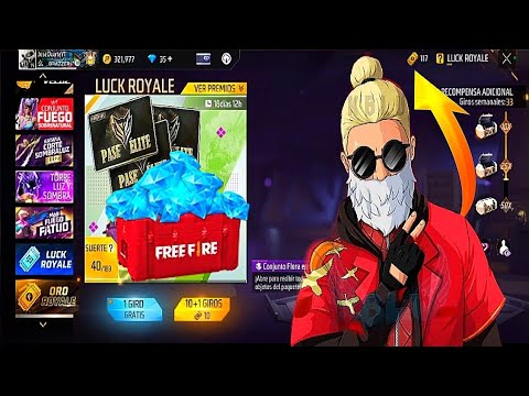 +100 GIROS EN EL ORO ROYALE DE Free Fire 😶‍🌫️ - YouTube