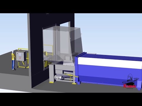 Komar Auger-Pak for Fulfillment and Distribution Centers - YouTube