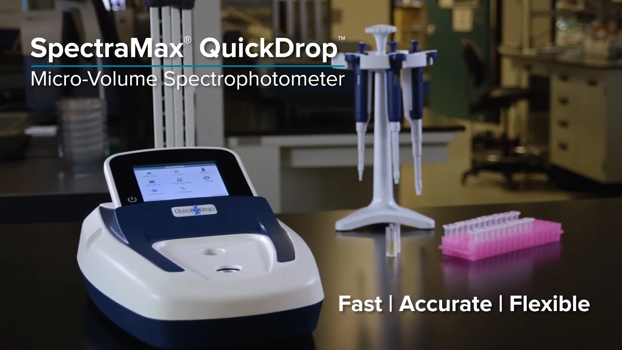 SpectraMax QuickDrop Micro-Volume Spectrophotometer from Molecular ...