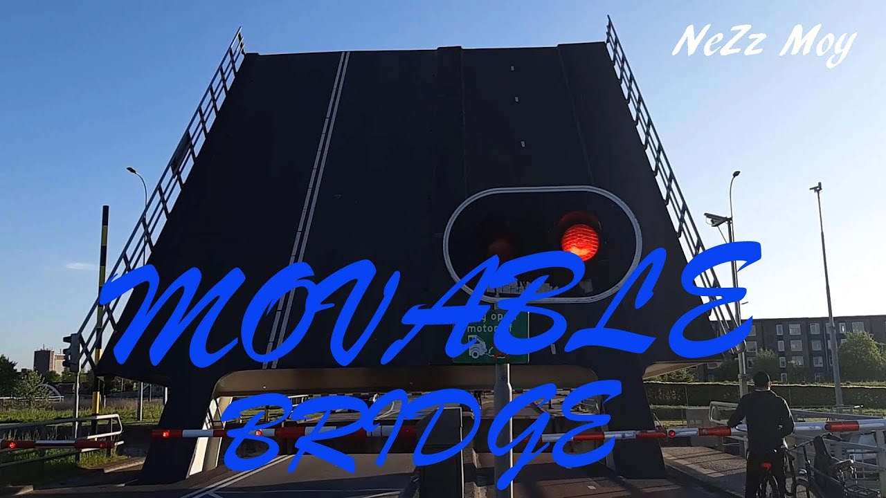 Famous Movable Bridge Holland // At Netherlands - Dutch ( Belanda ...