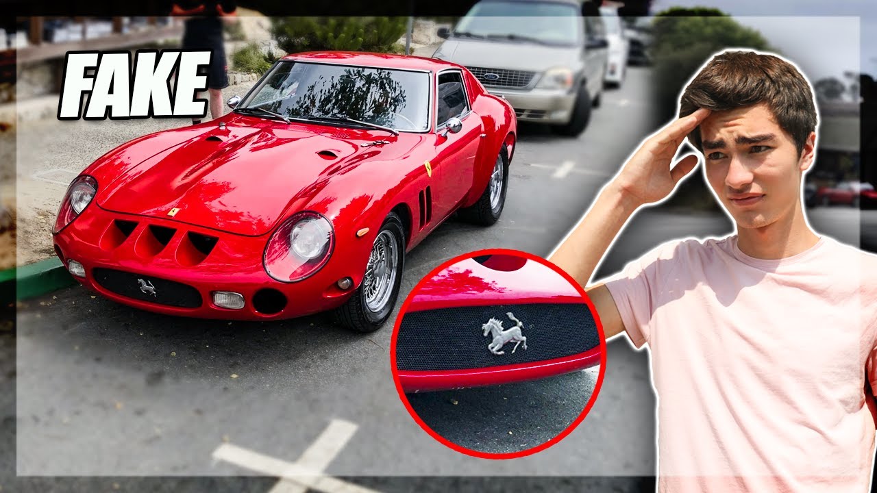 Exposing the FAKE Cars of Monterey Car Week... - YouTube