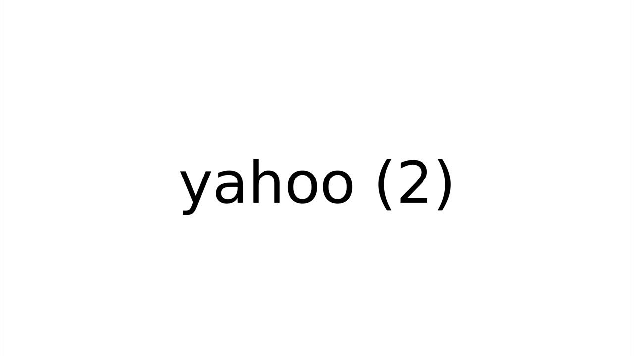 yahoo (2) #slang #slangs #english #meaning #meanings #definition #definitions - YouTube