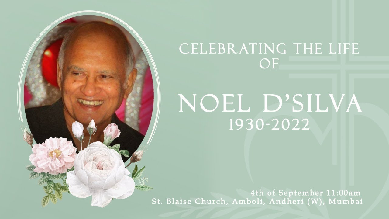 Noel D'silva Funeral Service - YouTube