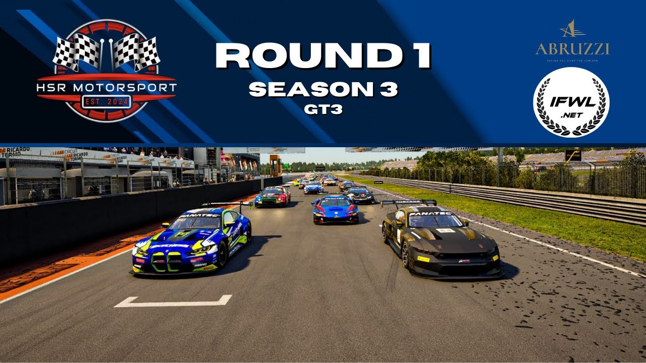 HSR Motorsport GT3 Season 3 - Round 1 | Valencia | Full Race Weekend ...