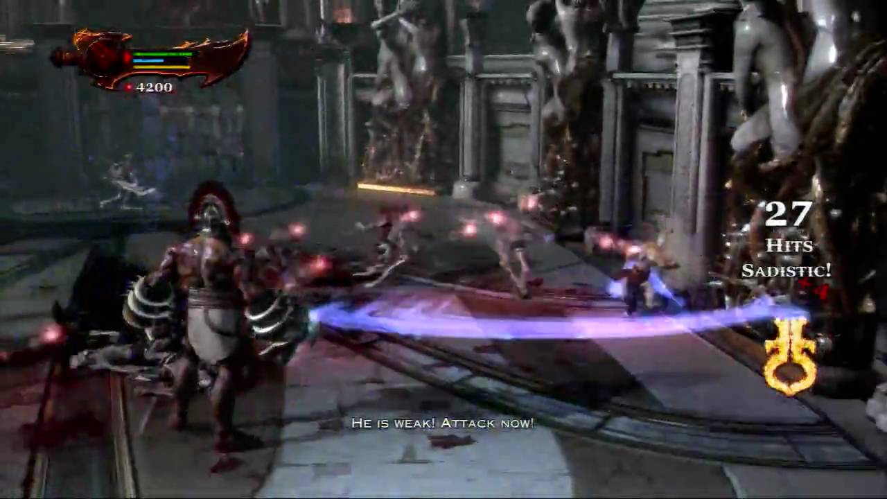 God of War III Boss #4 Hercules - HD QUALITY! ENGLISH - YouTube