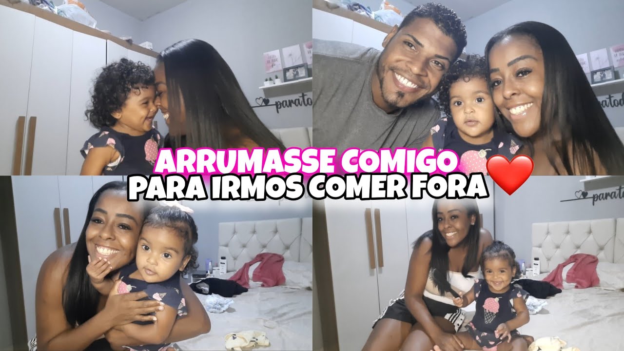 FOMOS COMER LANCHE + ME ARRUMEI JUNTO COM VOCÊS | Gracyelle Brito 💜 ...