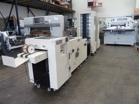 duplo booklet maker for sale Gab Supplies Ltd 1995 - YouTube