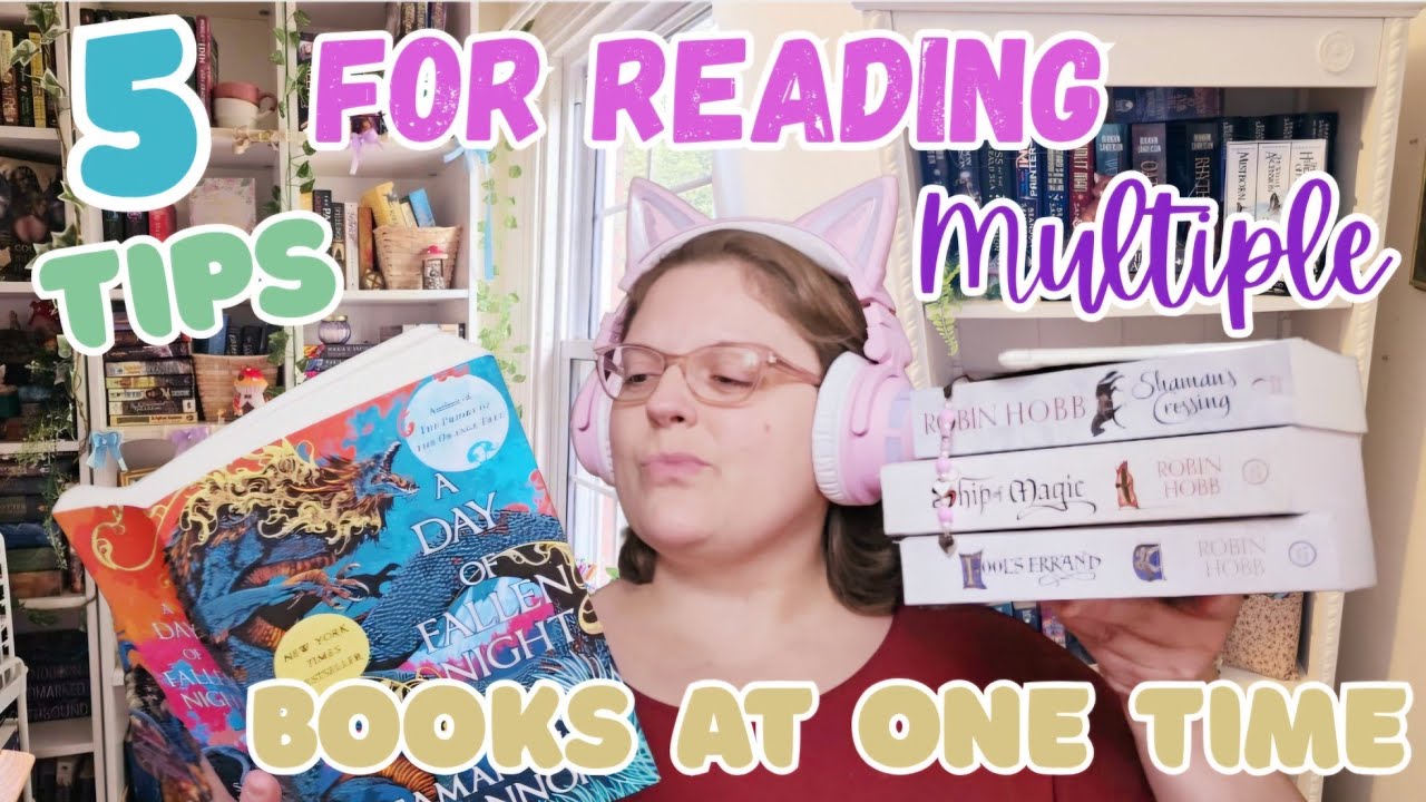 5 Tips For Reading Multiple Books at ONE Time! | 📚💫📖🪄 - YouTube