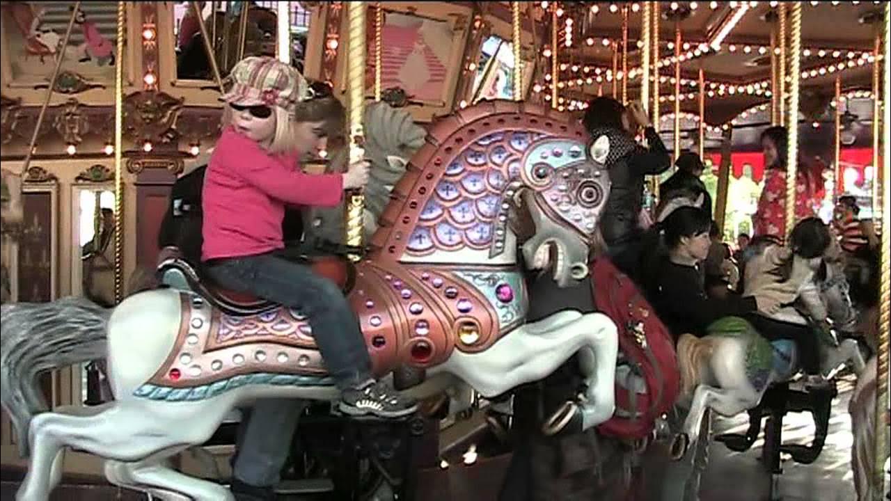 cinderella carousel hong kong disneyland - YouTube