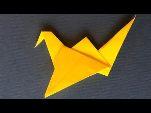 How To Make an Origami Crane | The Origami Outpost - YouTube