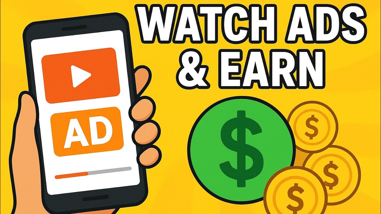 Watch ads & earning full use tutorial video - YouTube
