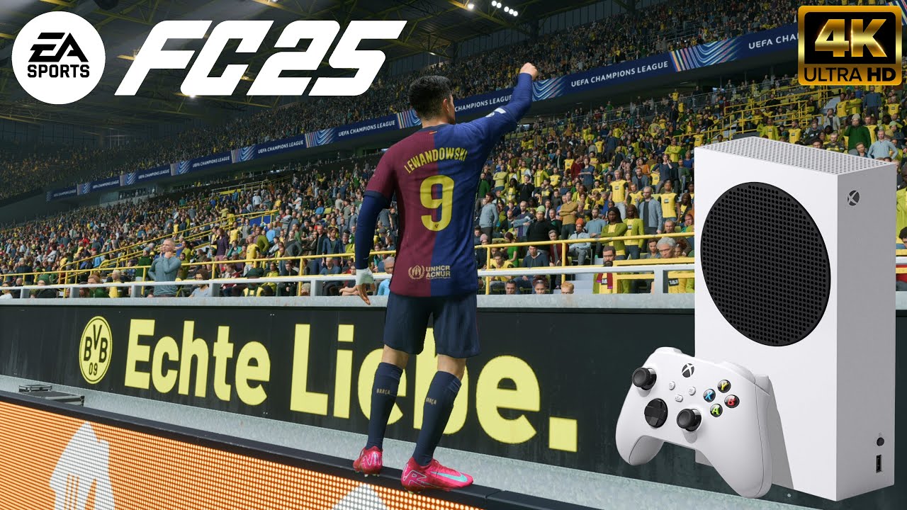 EA FC 25 XBOX SERIES S GAMEPLAY - YouTube