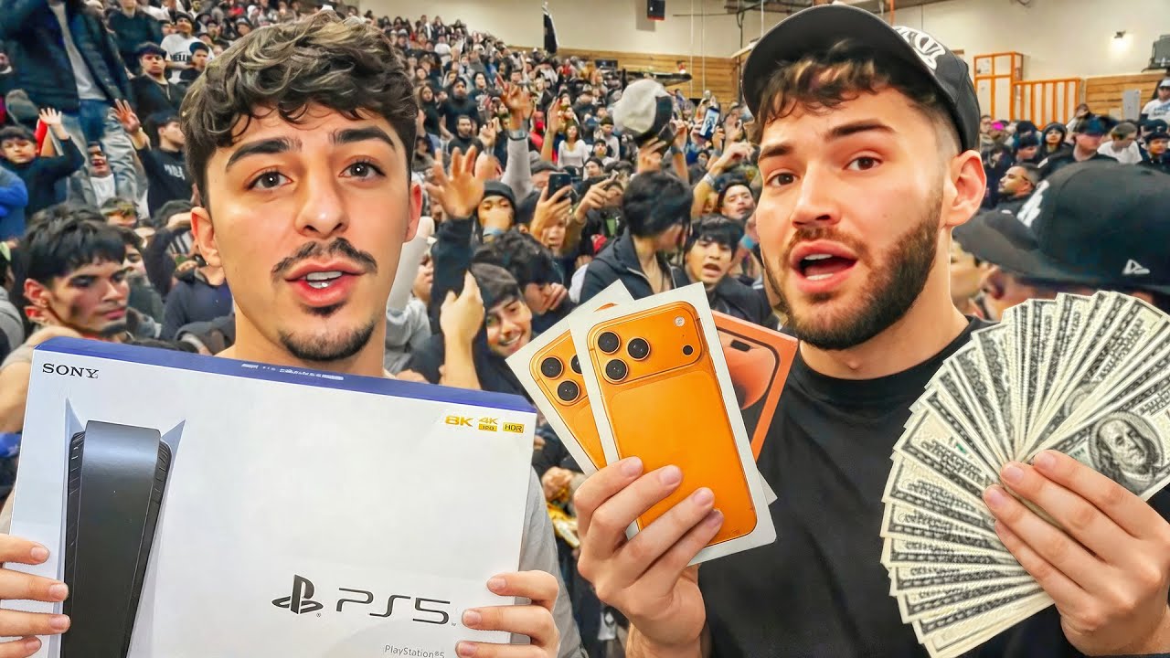Adin Ross & Faze Rug Host a $100,000 Christmas Giveaway! - YouTube