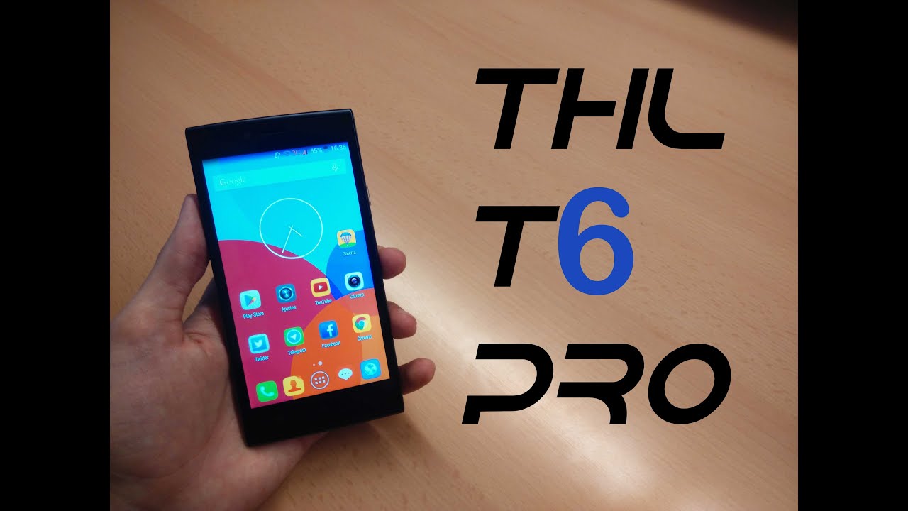 THL T6 PRO, review en español - YouTube
