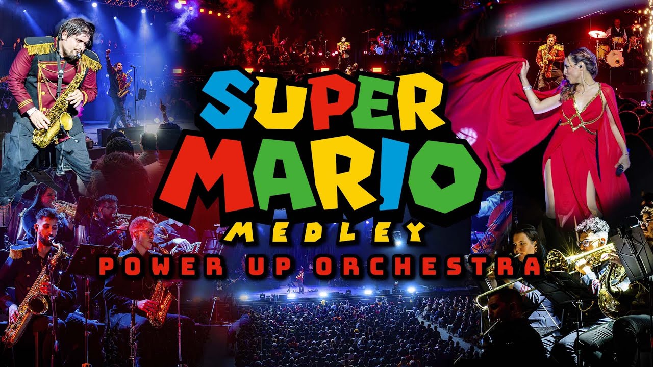 🍄SUPER MARIO MEDLEY by Power Up Orchestra 🍄 - YouTube