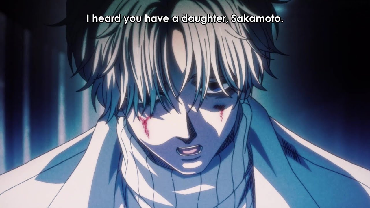 When Slur Mentions Sakamoto's daughter Hana while fighting him ...