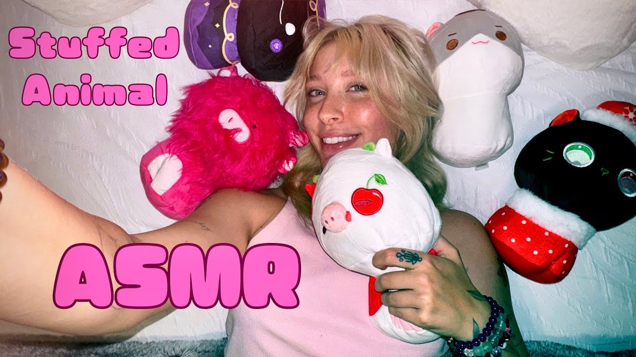 Unboxing SURPRISE Stuffed Animal Plushies (ASMR whispers + package ...
