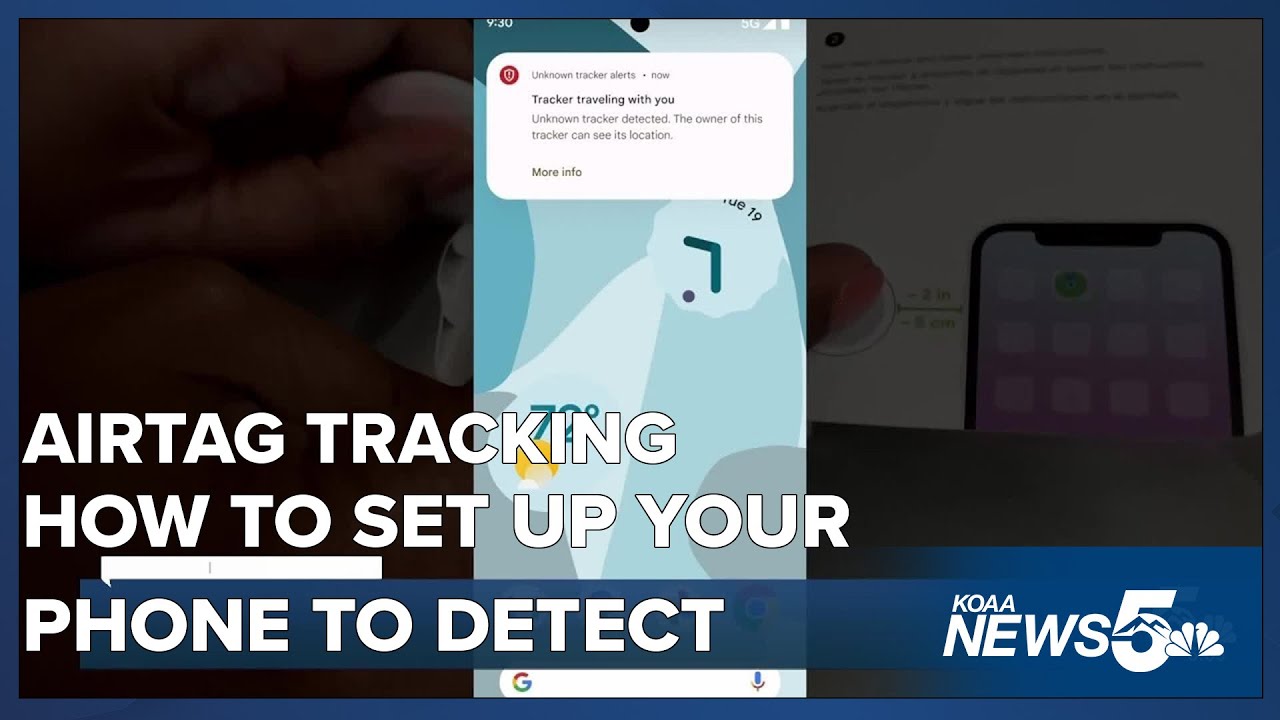 How to set your phone to detect unwanted trackers - YouTube