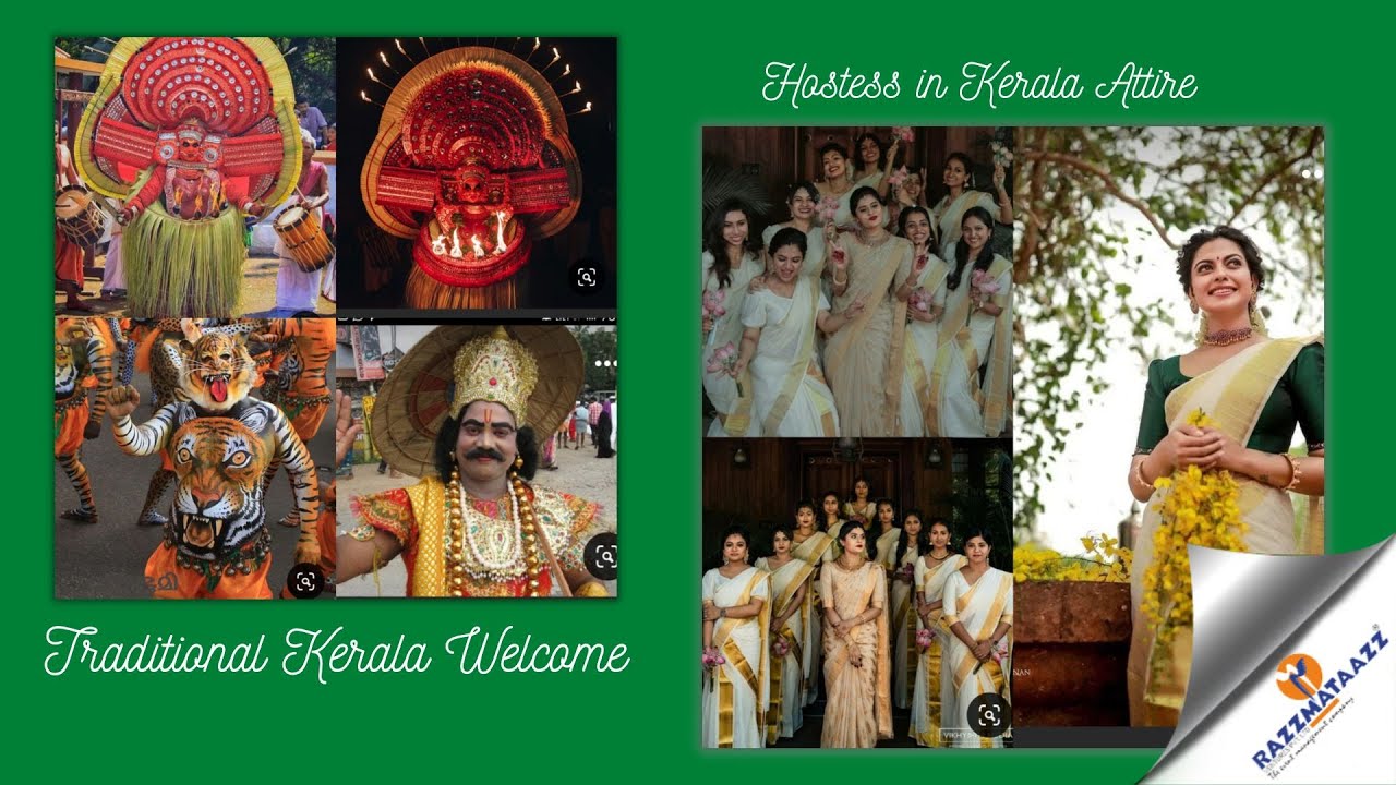 Traditional Kerala Welcome - Kerala Theme - YouTube