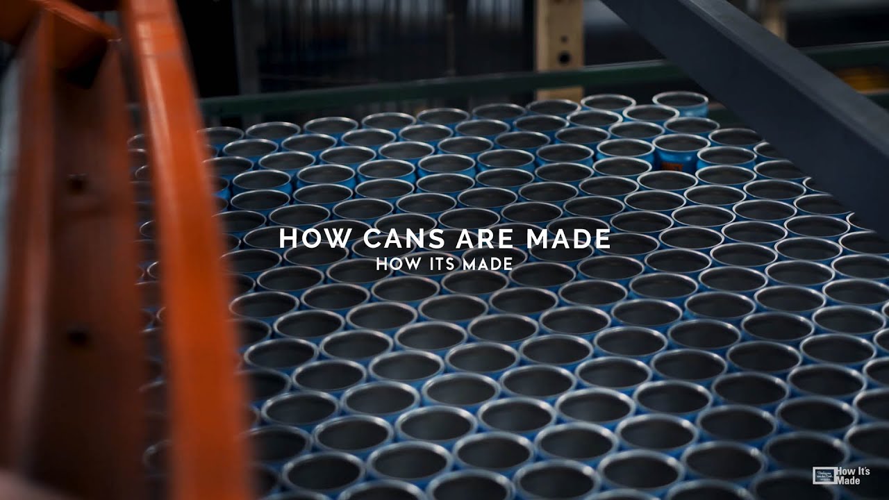 How Cans Are Made | Product Process Video - YouTube