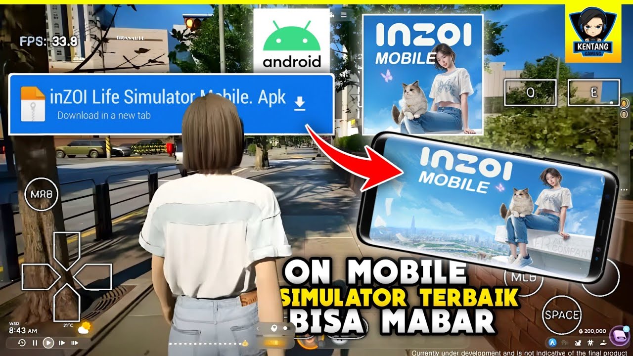 Inzoi Android Game⁉️ Game Inzoi Android Simulator Mirip Banget - YouTube