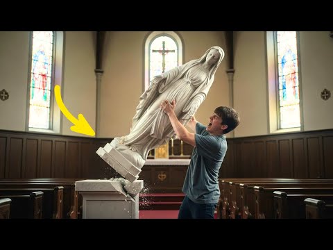 Teen Pulled the VIRGIN MARY Statue at School… and the MIRACLE Restored What He Destroyed