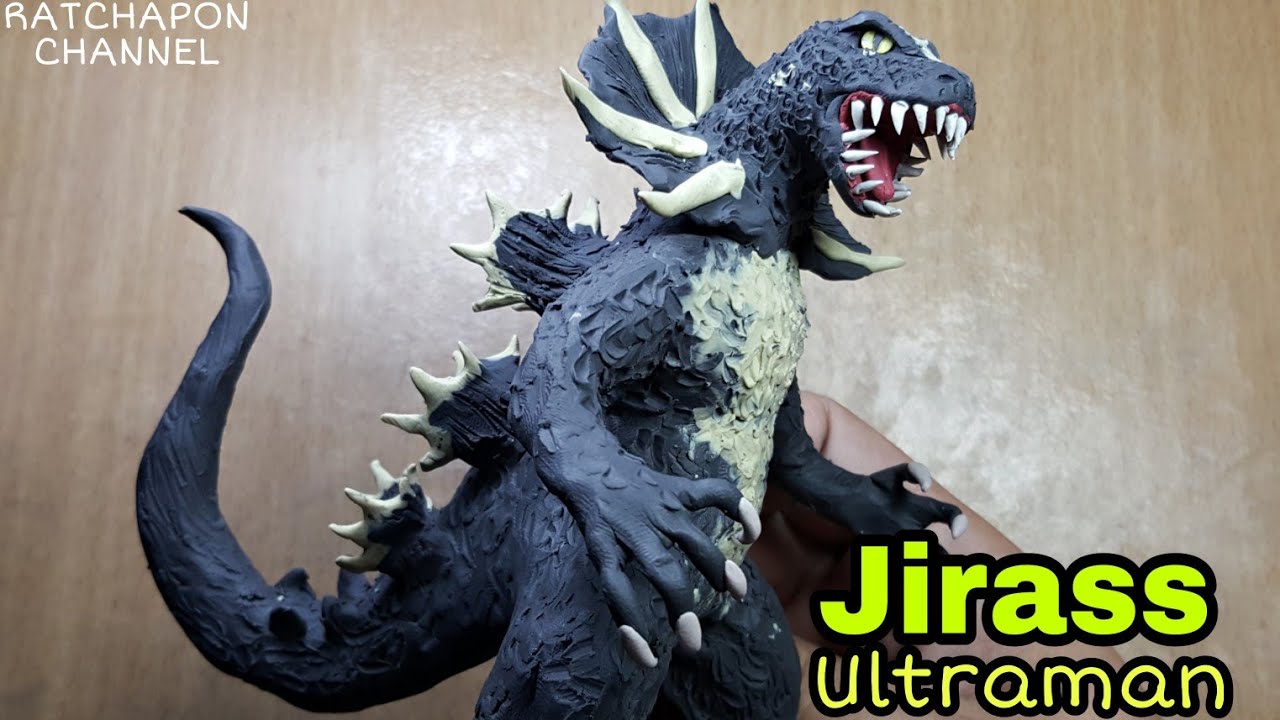 ปั้นดินน้ำมัน Jirass Ultraman | Modeling Clay - YouTube
