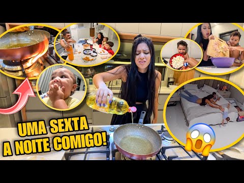 SALVEI MEU FILHO! 😱 UMA NOITE DE CINEMA EM CASA! * 20 MINUTOS DE VÍDEO* ⏰🍿