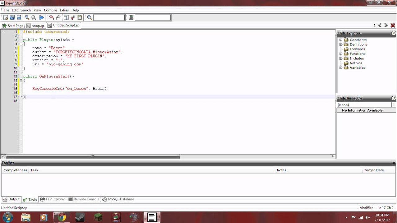 SourceMod Plugin Tutorial Ep. 1: Your start - YouTube