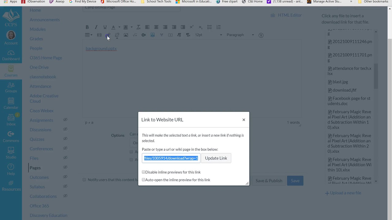 How to share Interactive Bitmoji Scene in Canvas - YouTube