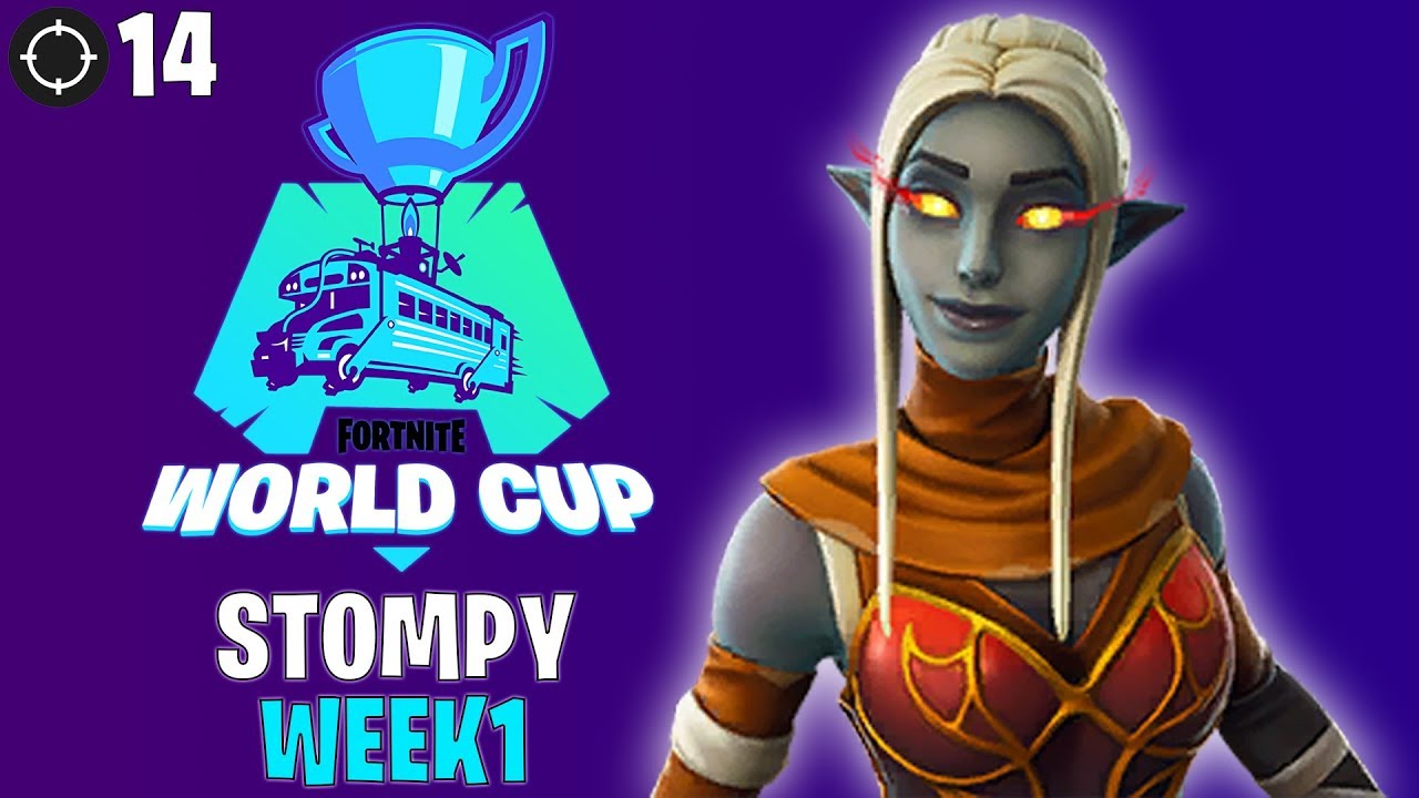 E11 Stompy - Fortnite World Cup Solo Week 1 Highlights (EU Finals ...