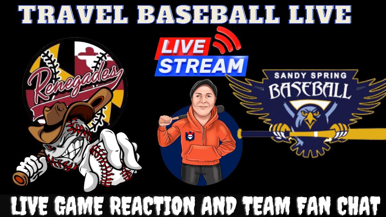 Travel Baseball 15u 🔴⚾ LIVE WHC Renegades vs Sandy Spring Falcons 16U ...