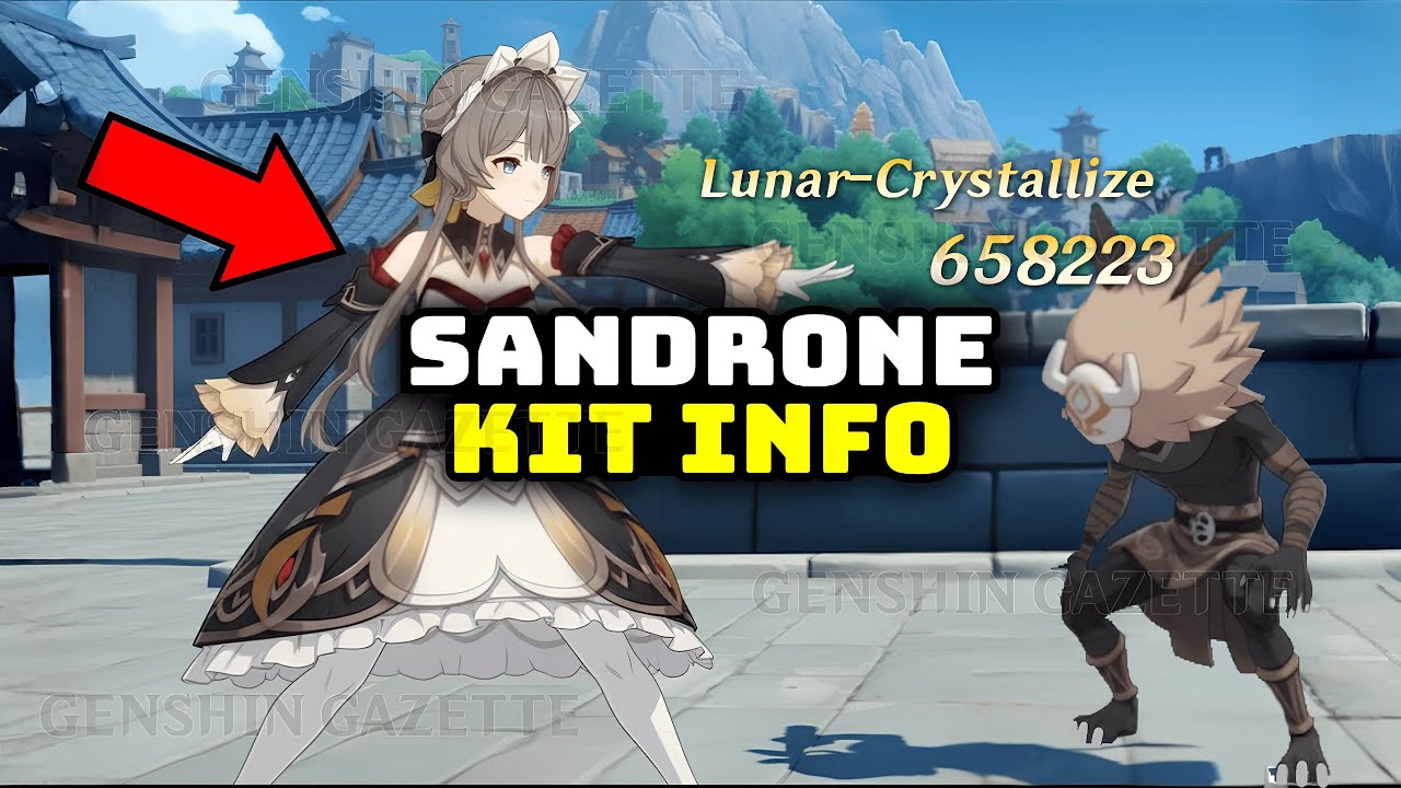 SANDRONE EARLY KIT CRUMBS! (Lunar-Crystallize) - Genshin Impact - YouTube