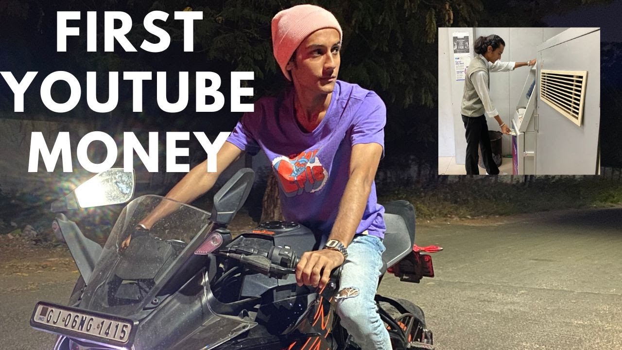 I GOT MY FIRST YOUTUBE INCOME || MONEY REVEAL $ ? - YouTube