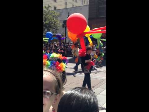 Balloon People @ the Pride Parade
