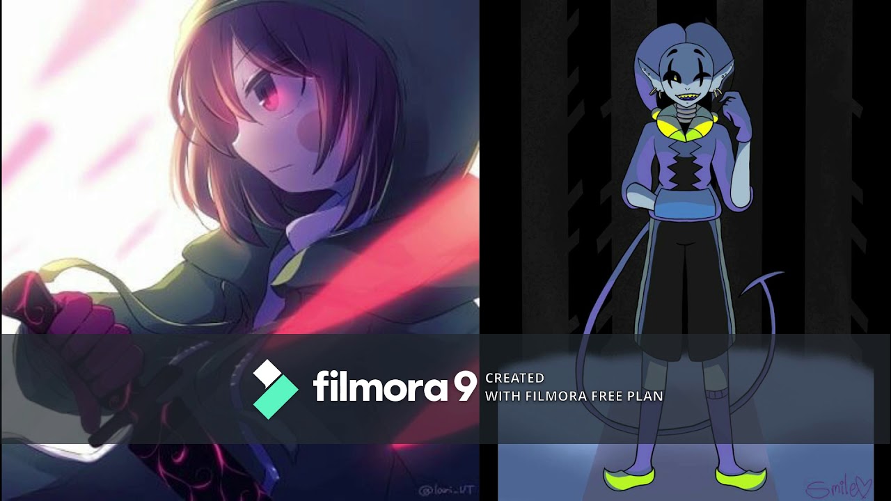 stronger than you duo storyshift!chara and deltartale!jevil - YouTube